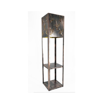 2.28kg LED Solar Flower Stand with Hummingbird Design and Planter Enhance Your Garden